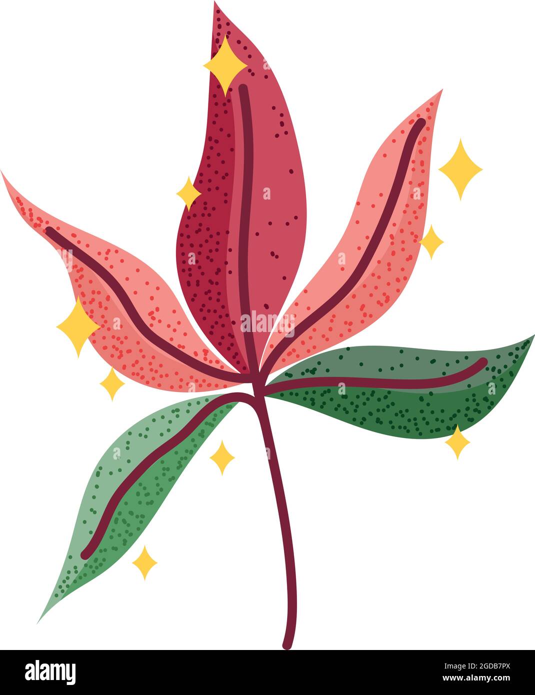 leaf plant nature Stock Vector Image & Art - Alamy