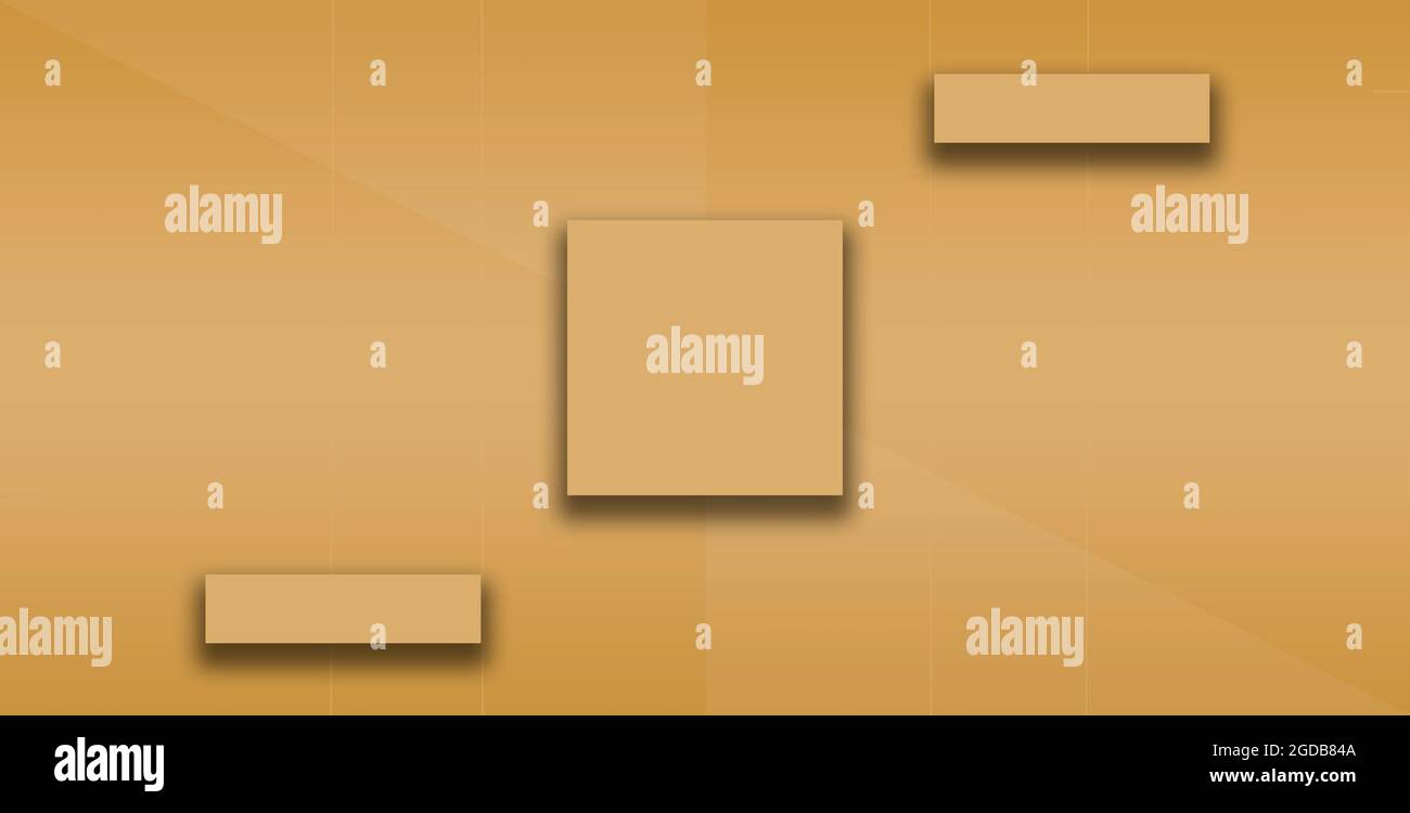 Illustration featuring a mixture of square and rectangular shape ...