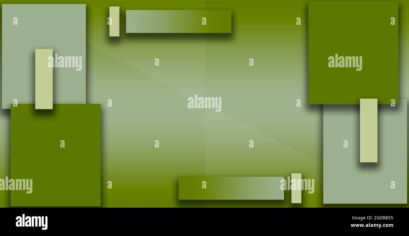 Illustration featuring a mixture of square and rectangular shape ...