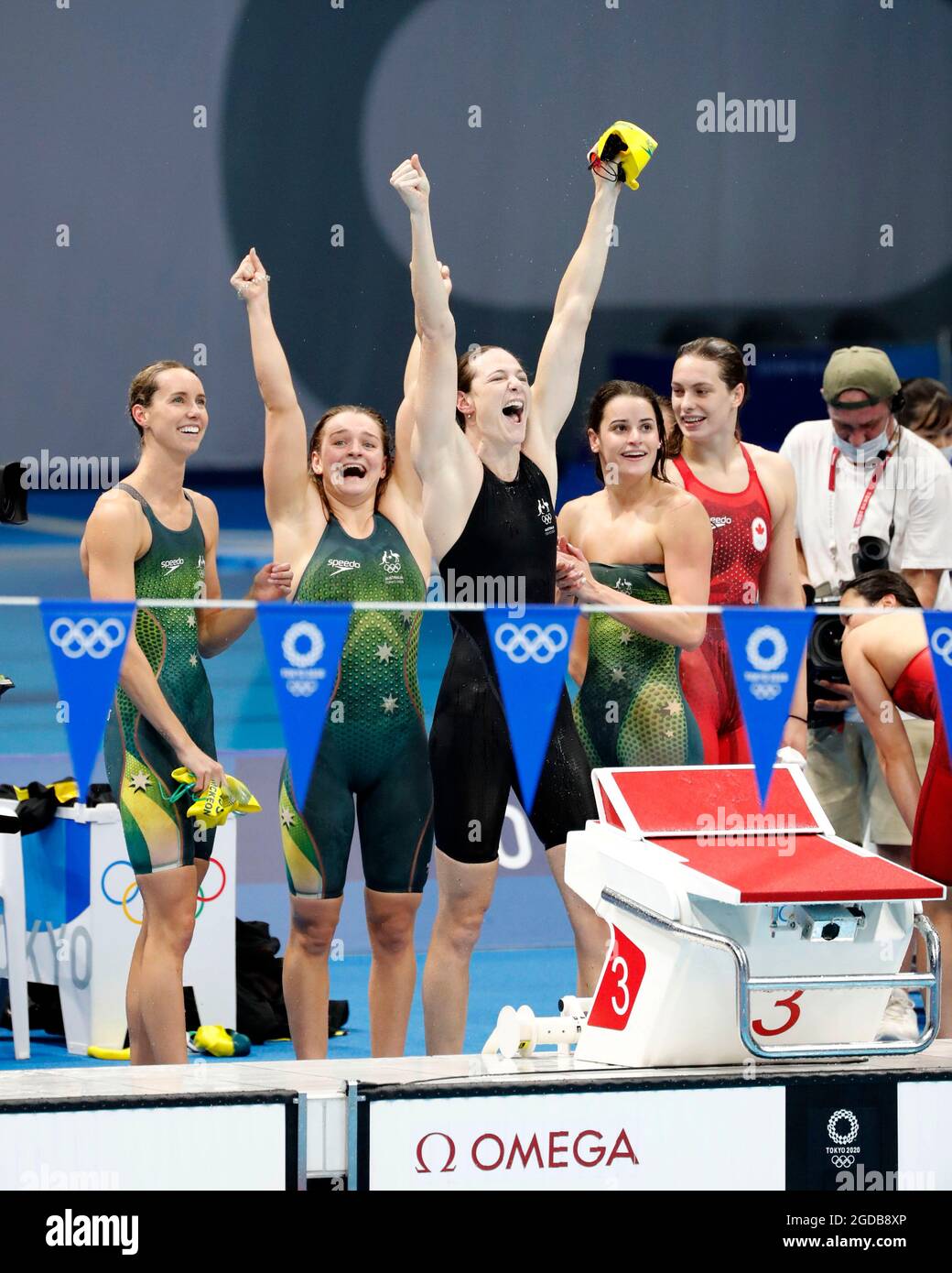 Tokyo, Kanto, Japan. 1st Aug, 2021. Kaylee McKeown (AUS), Chelsea ...