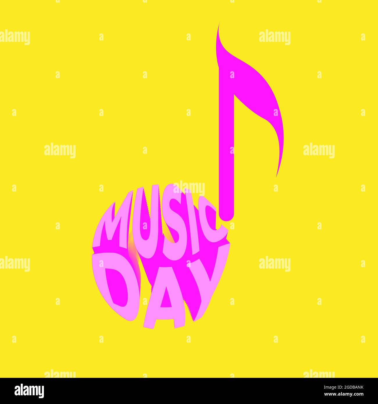 International music festival poster Stock Vector Images - Alamy