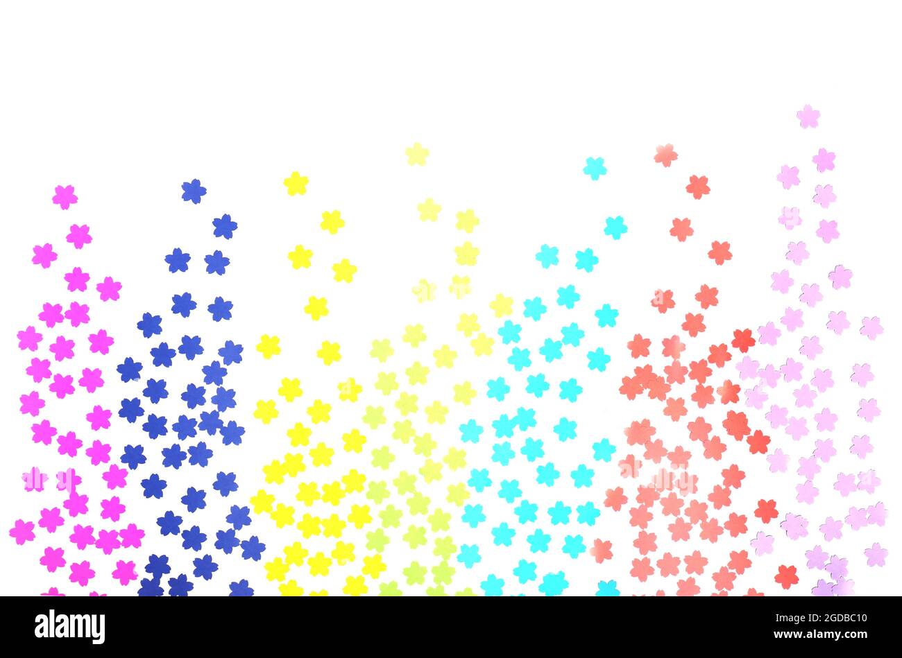 Confetti isolated on white Stock Photo - Alamy