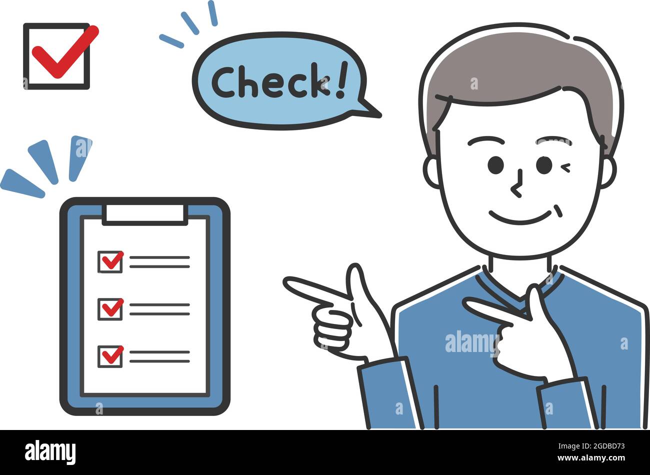 Questionnaire cartoon hi-res stock photography and images - Alamy