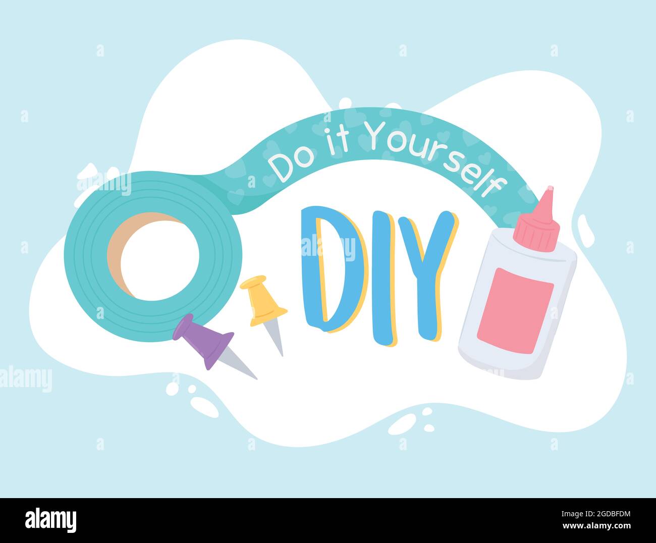 DIY do it yourself Stock Vector Image & Art - Alamy
