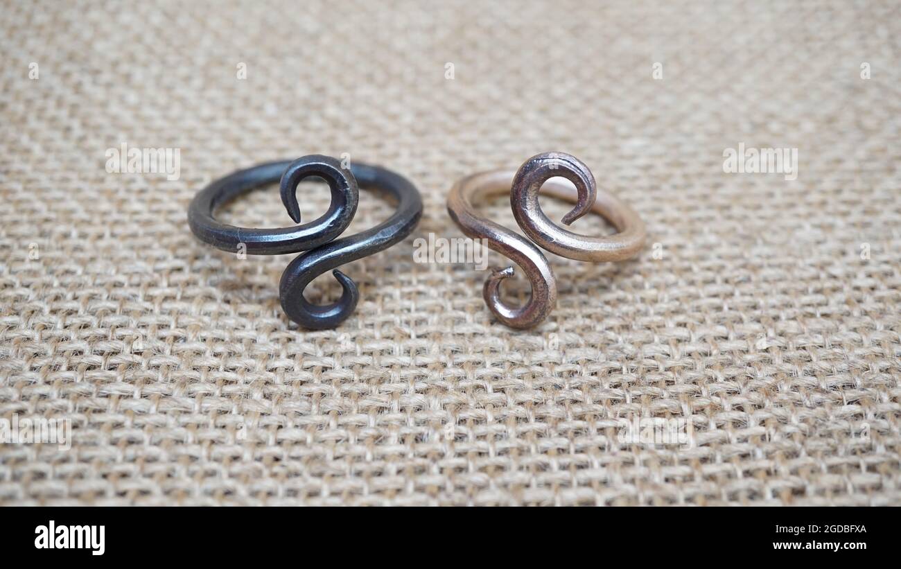 Bronze finger ring hi-res stock photography and images - Alamy