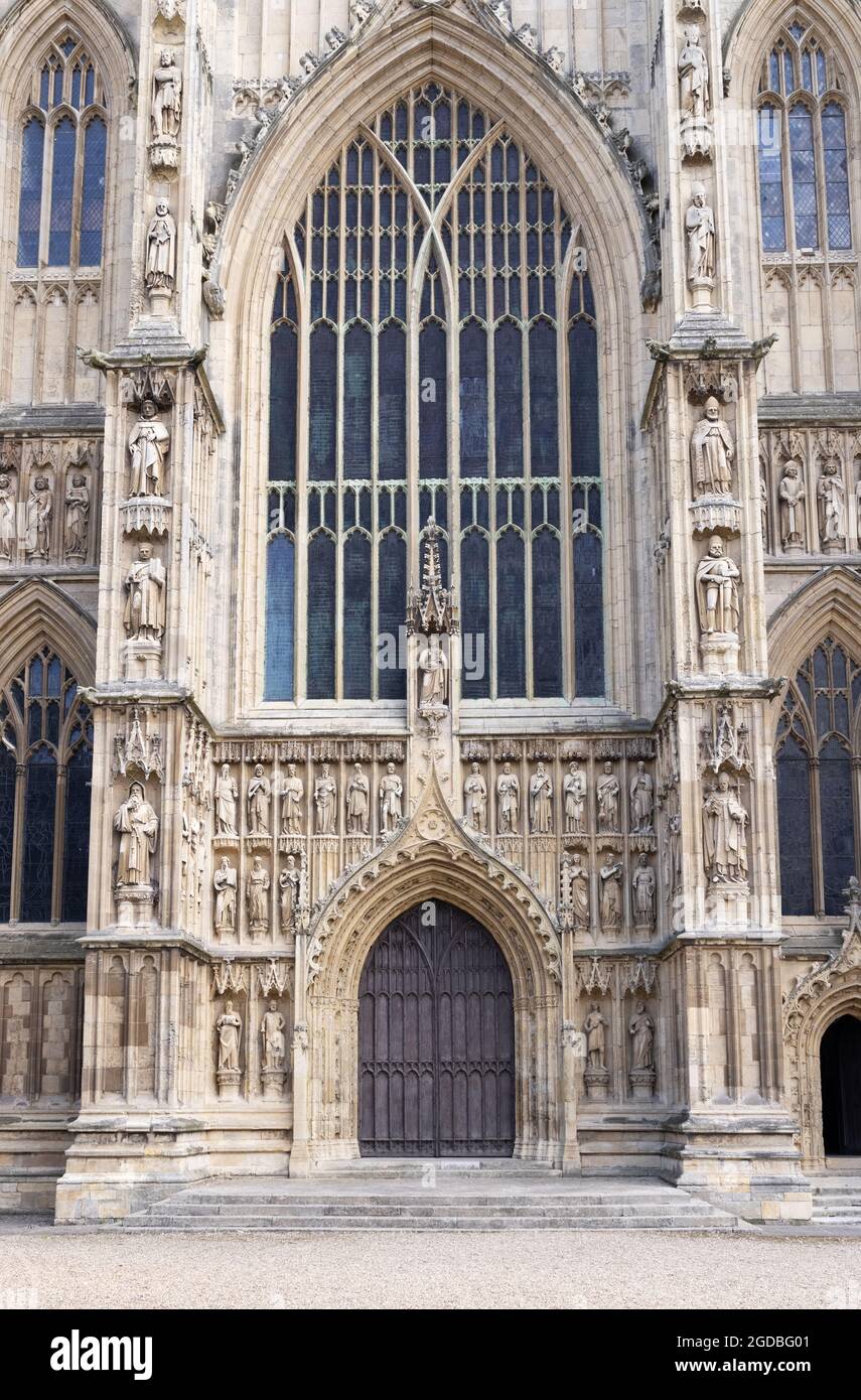 Beverley Minster, Yorkshire UK, the 11th century gothic parish church ...