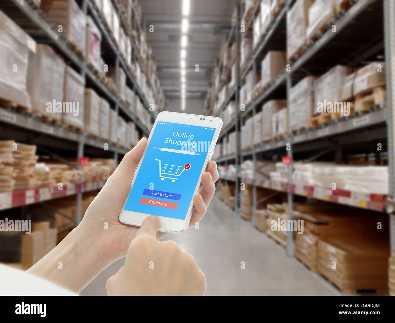 Delivering service and distribution center hi-res stock photography and ...