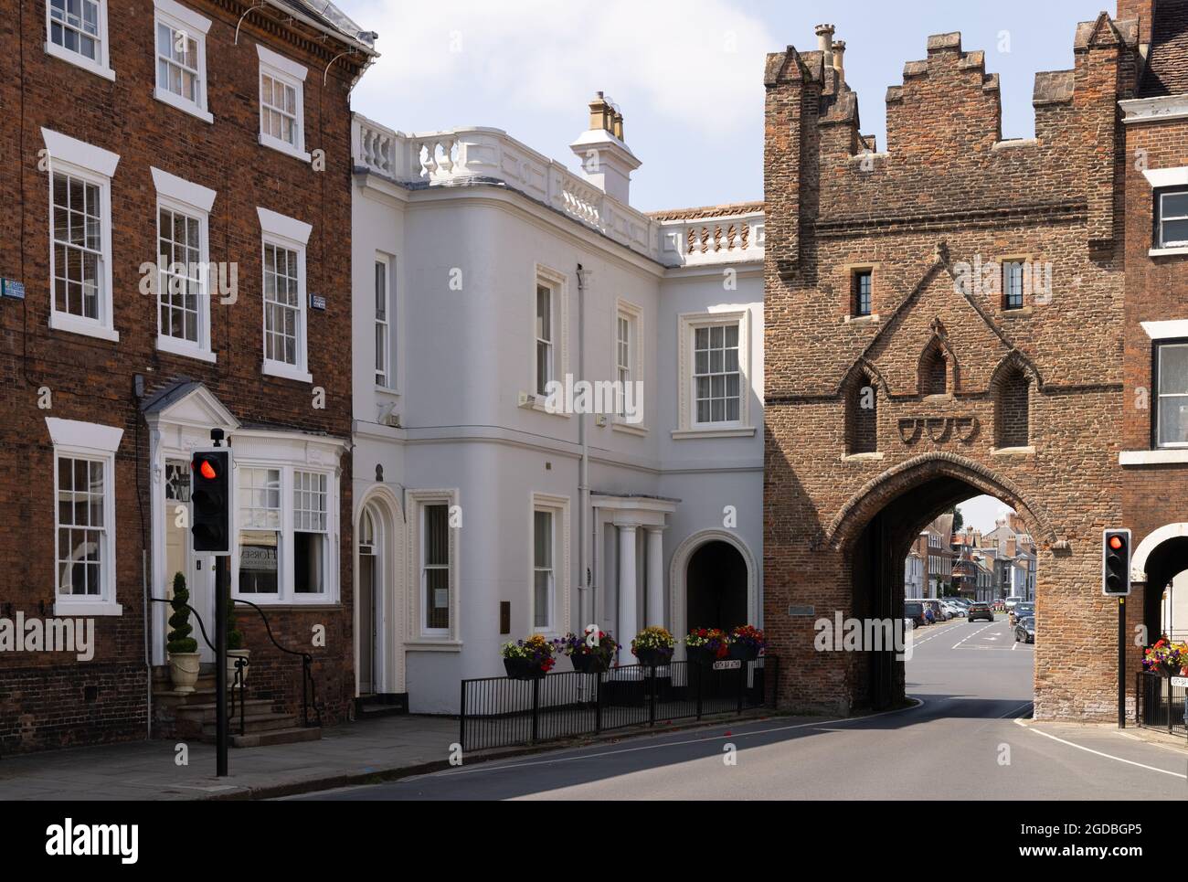 North Bar Beverley Yorkshire - a brick built town gate built in the ...