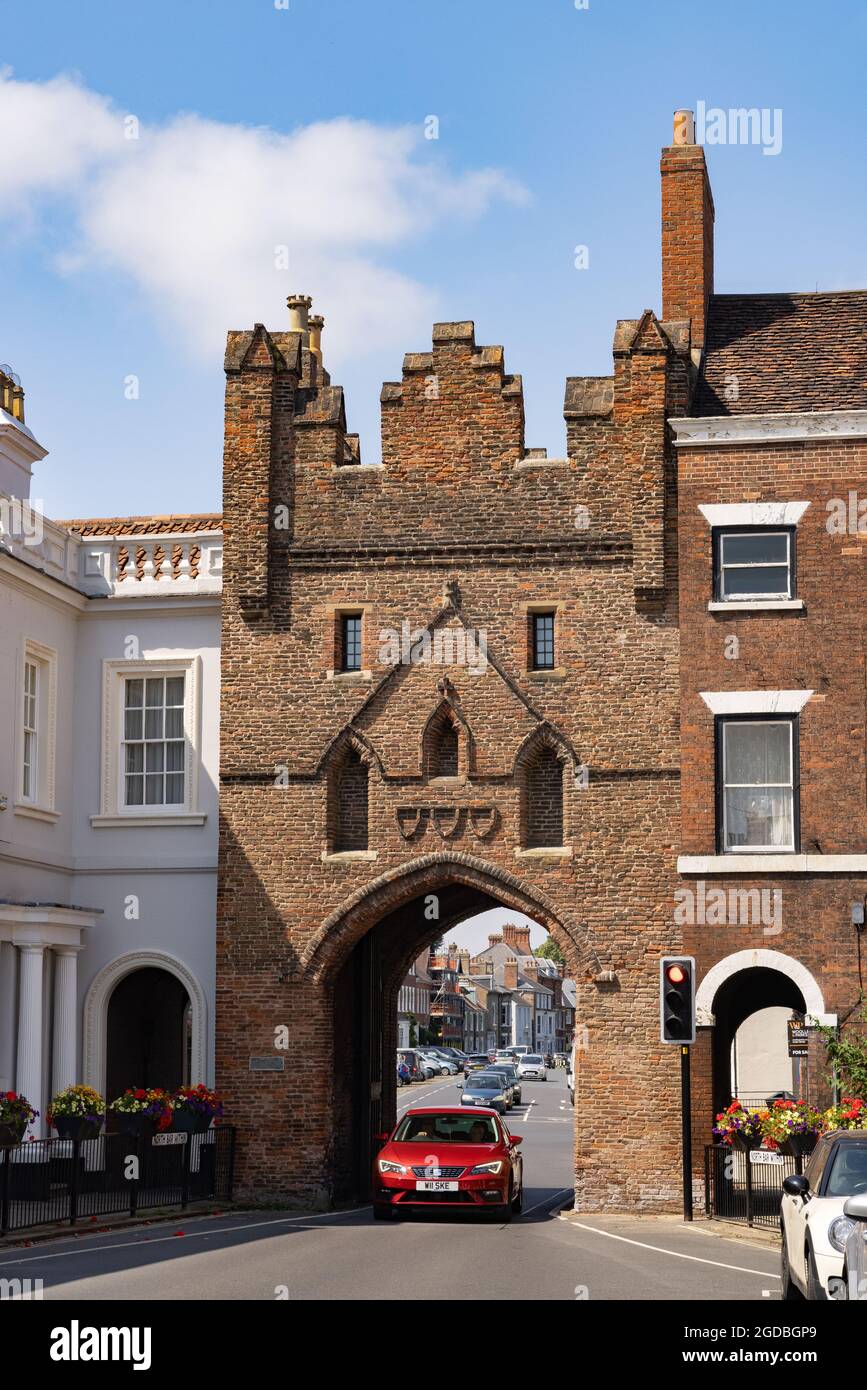 North Bar Beverley Yorkshire - a brick built town gate built in the ...