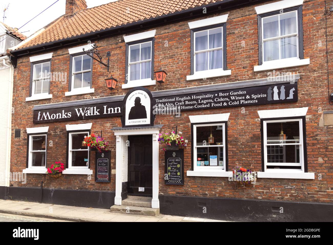 Yorkshire Pub, The Monks Walk Inn, in the town centre, Beverley ...