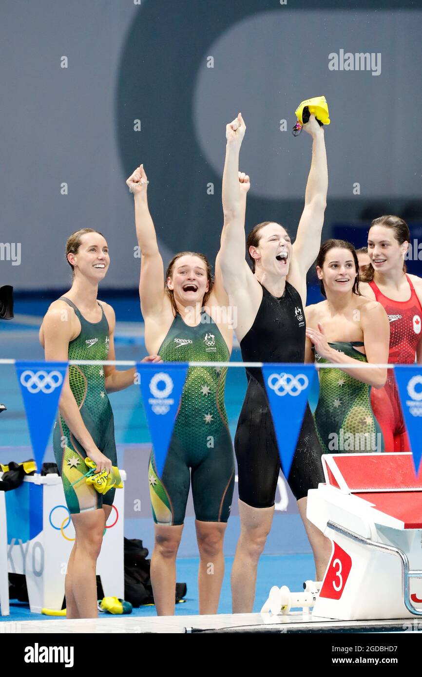 Tokyo, Kanto, Japan. 1st Aug, 2021. Kaylee McKeown (AUS), Chelsea ...