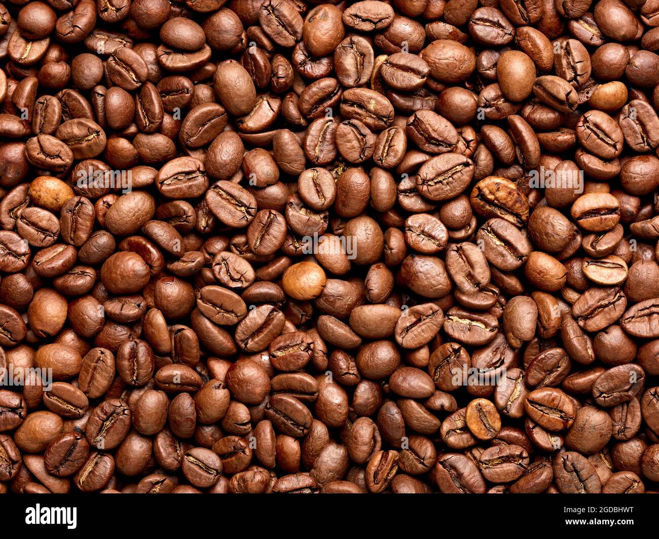 coffee bean brown roasted caffeine espresso seed Stock Photo - Alamy