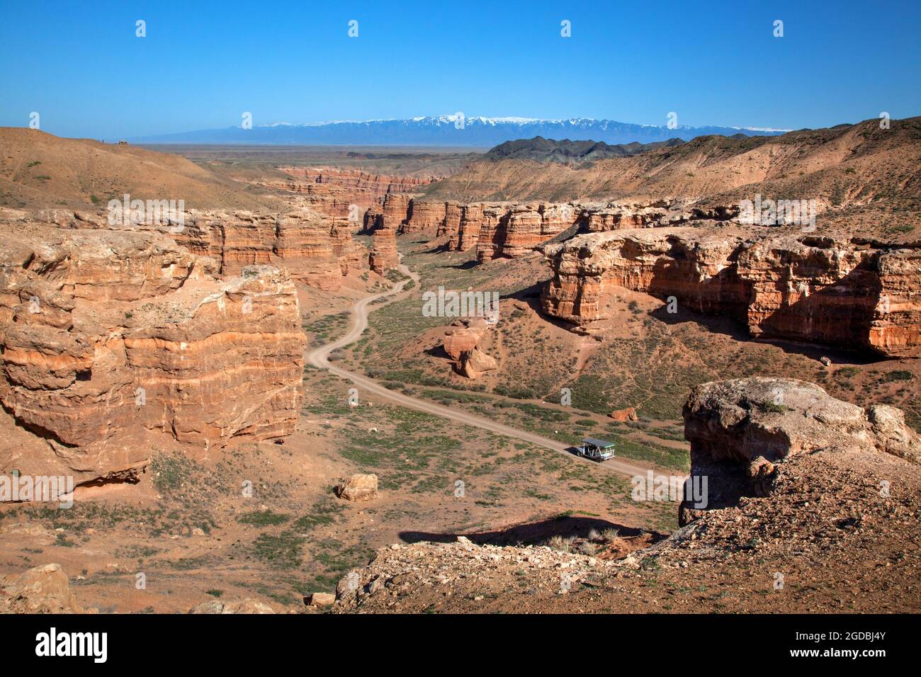 Charyn Canyon National Park in Kazakhstan Stock Photo - Alamy