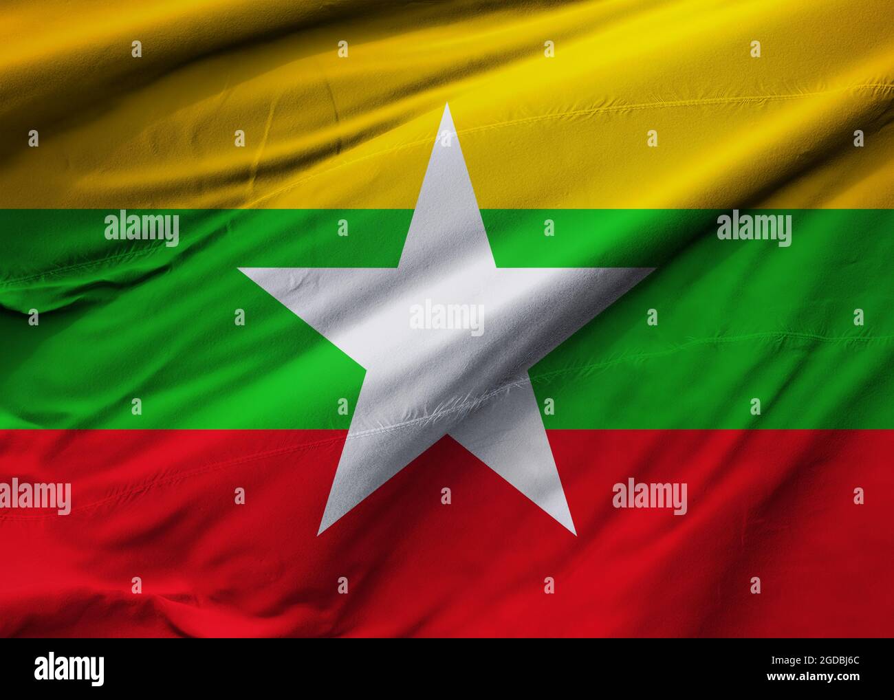 Republic of the republic of the union of myanmar hi-res stock ...