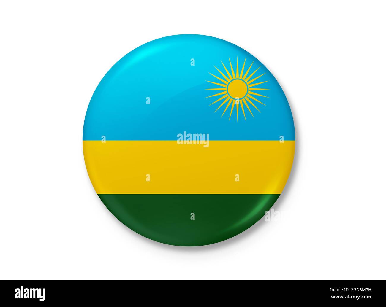 Republic of Rwanda. Background texture. Kigali. 3d Illustration. 3d ...