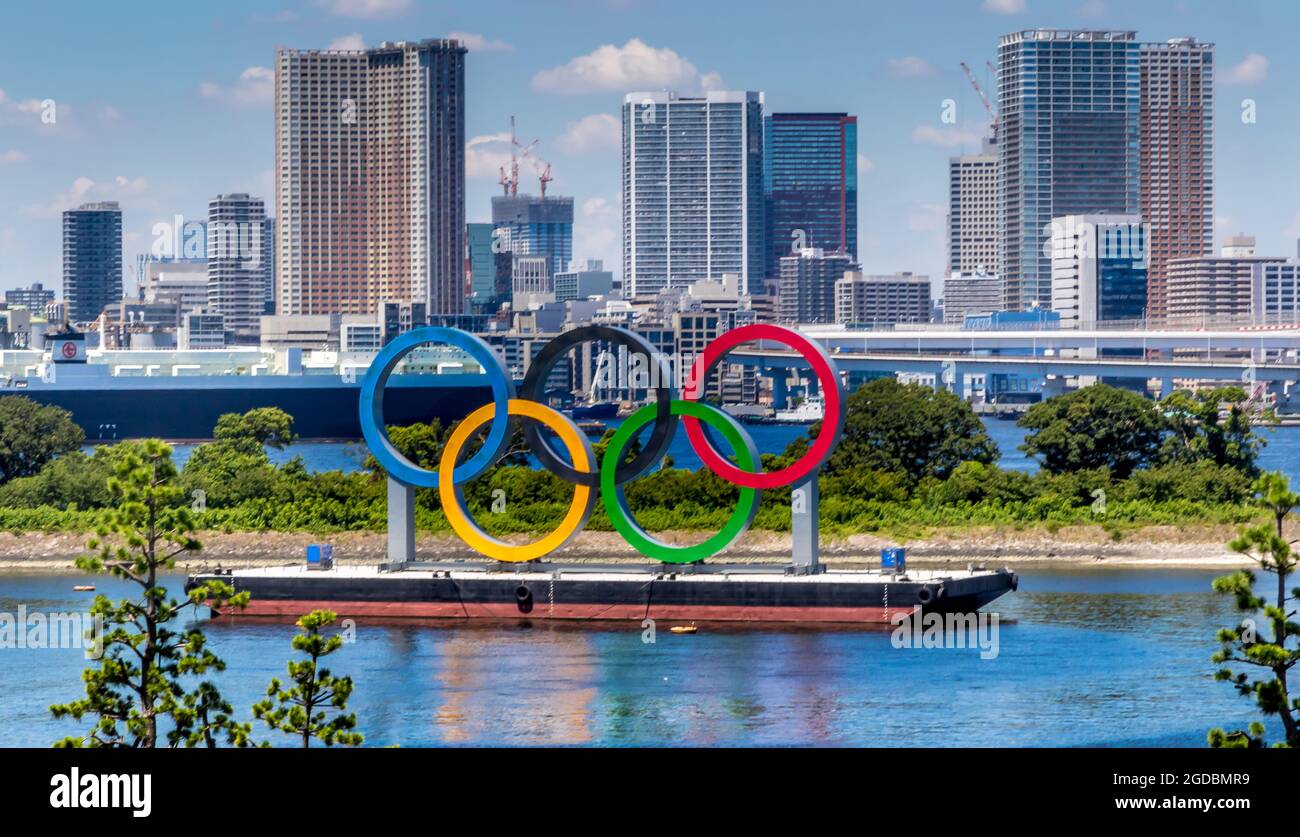 Tokyo 2021 during the Summer Olympic games Stock Photo - Alamy