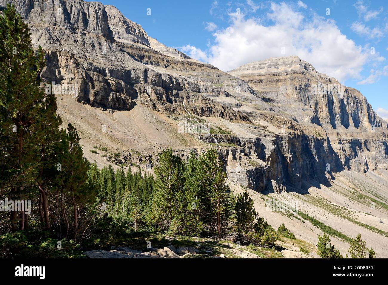 Hanging valley glacier waterfall hi-res stock photography and images ...
