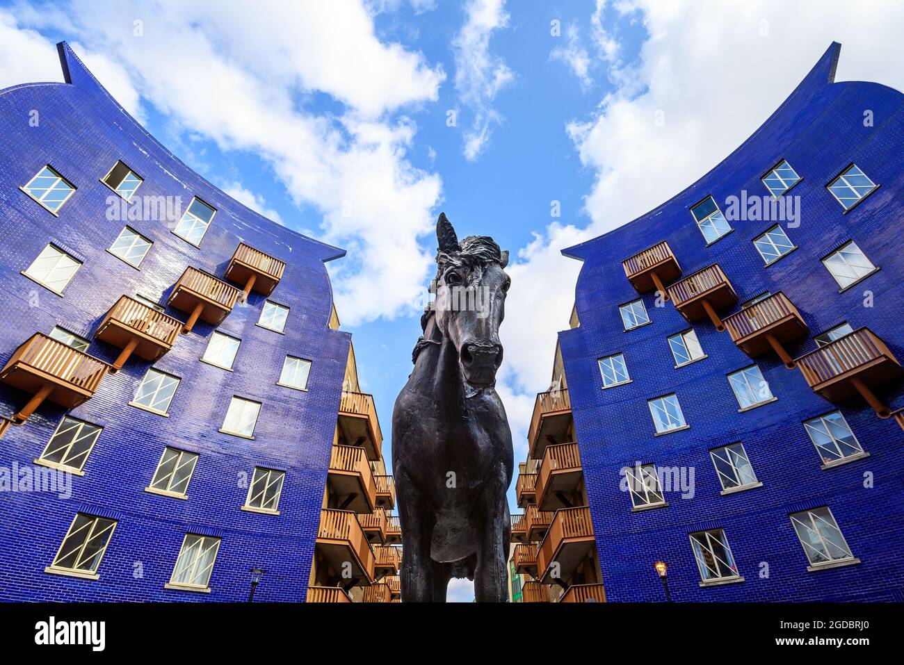 The circle dray horse hi-res stock photography and images - Alamy