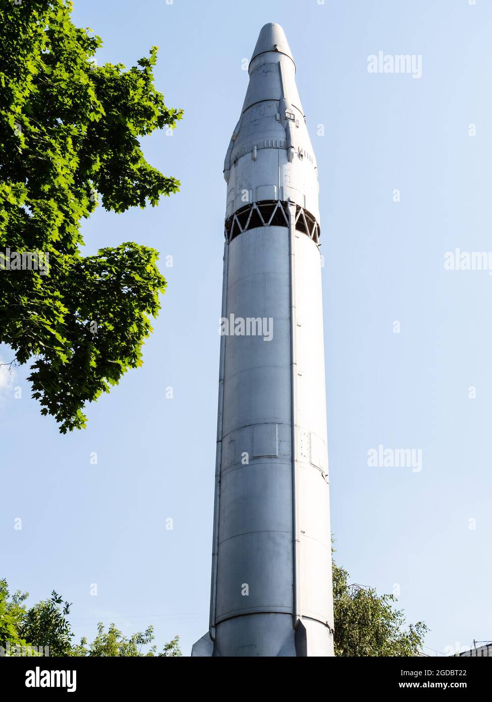 Moscow, Russia - 11 July 2021: soviet intercontinental ballistic ...