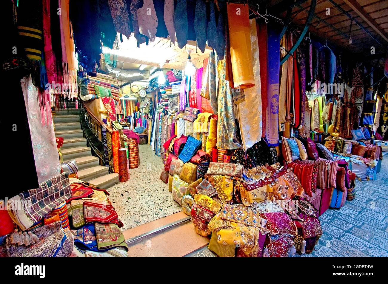 Arab market Old city Jerusalem, Israel Stock Photo - Alamy