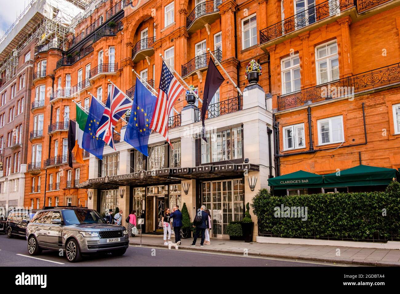 Claridge's Hotel, Brook Street, London, UK Stock Photo - Alamy