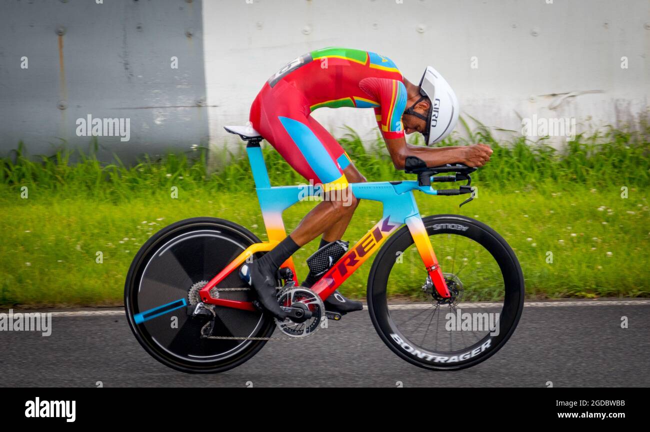 Japan, Olympic cycle road race 2021 Stock Photo - Alamy