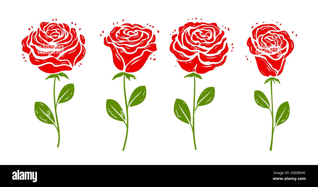 Decoupage leaves Cut Out Stock Images & Pictures - Alamy