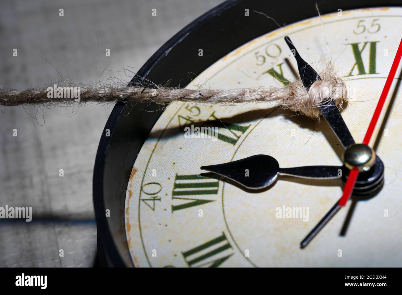 Concept of stopping time Stock Photo - Alamy