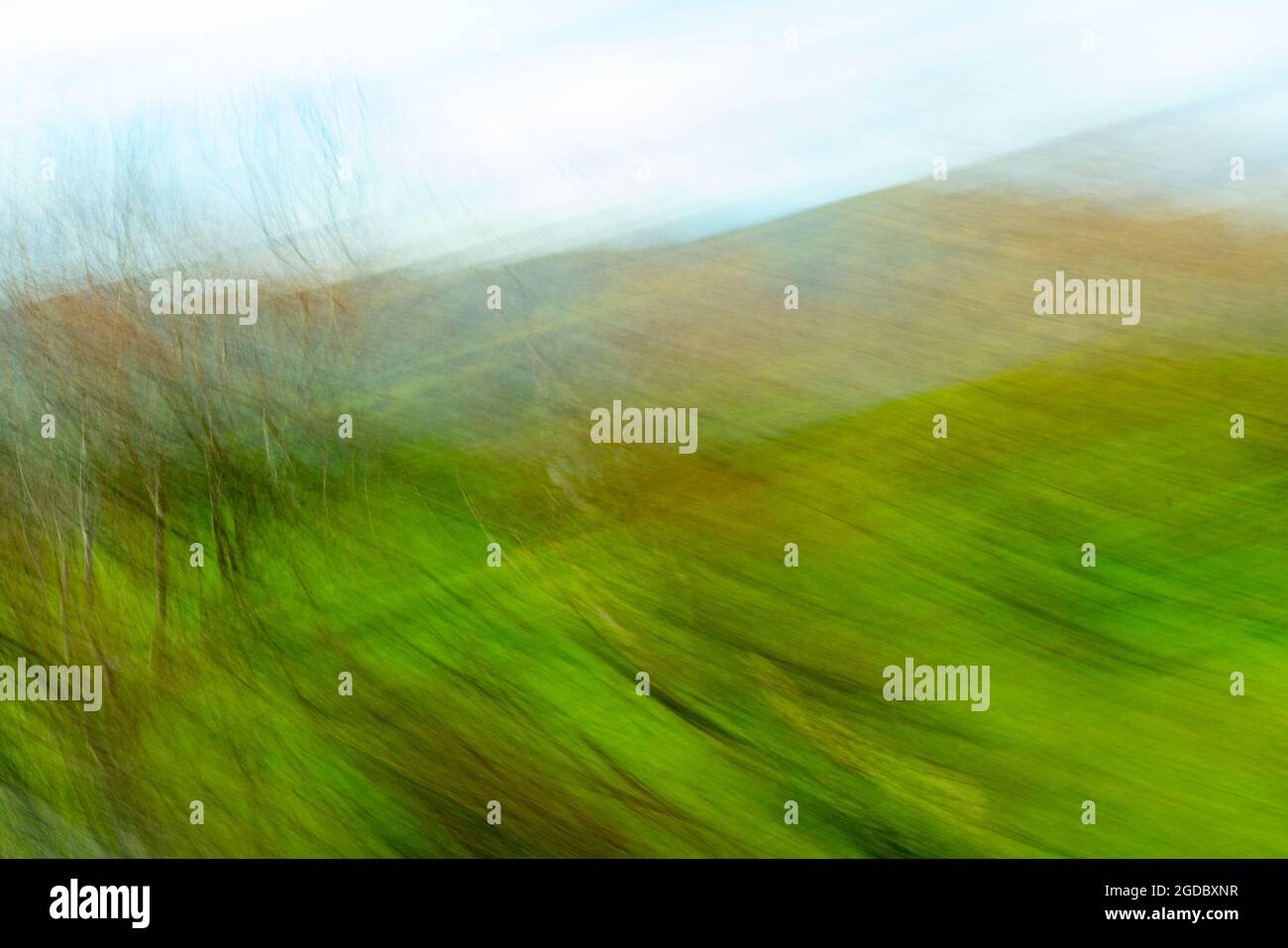 Impressionist landscape photography of New Zealand landscape using ...