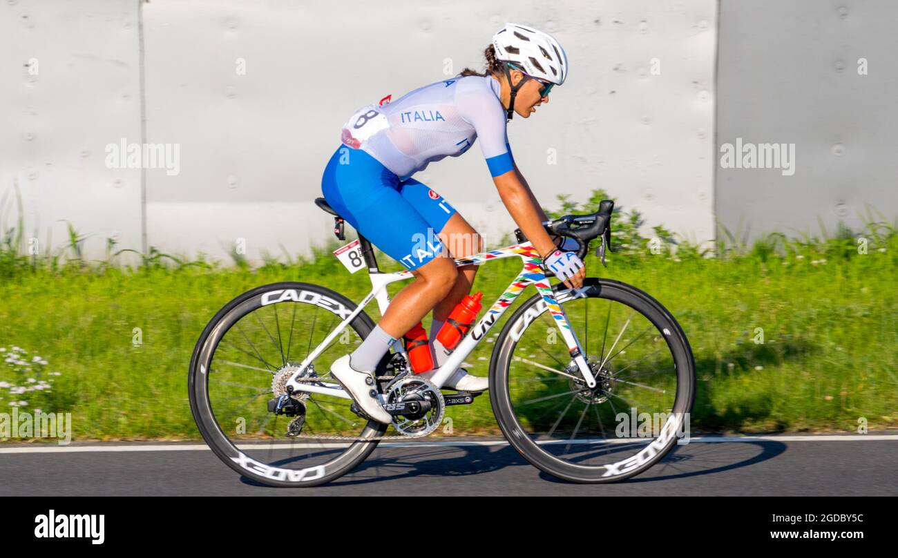 Japan, Olympic cycle road race 2021 Stock Photo - Alamy