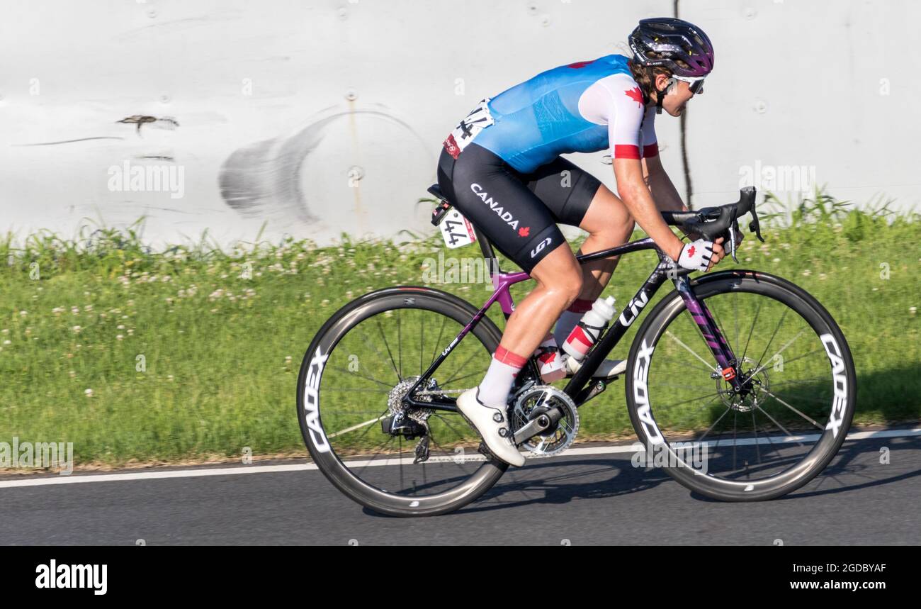 Japan, Olympic cycle road race 2021 Stock Photo - Alamy