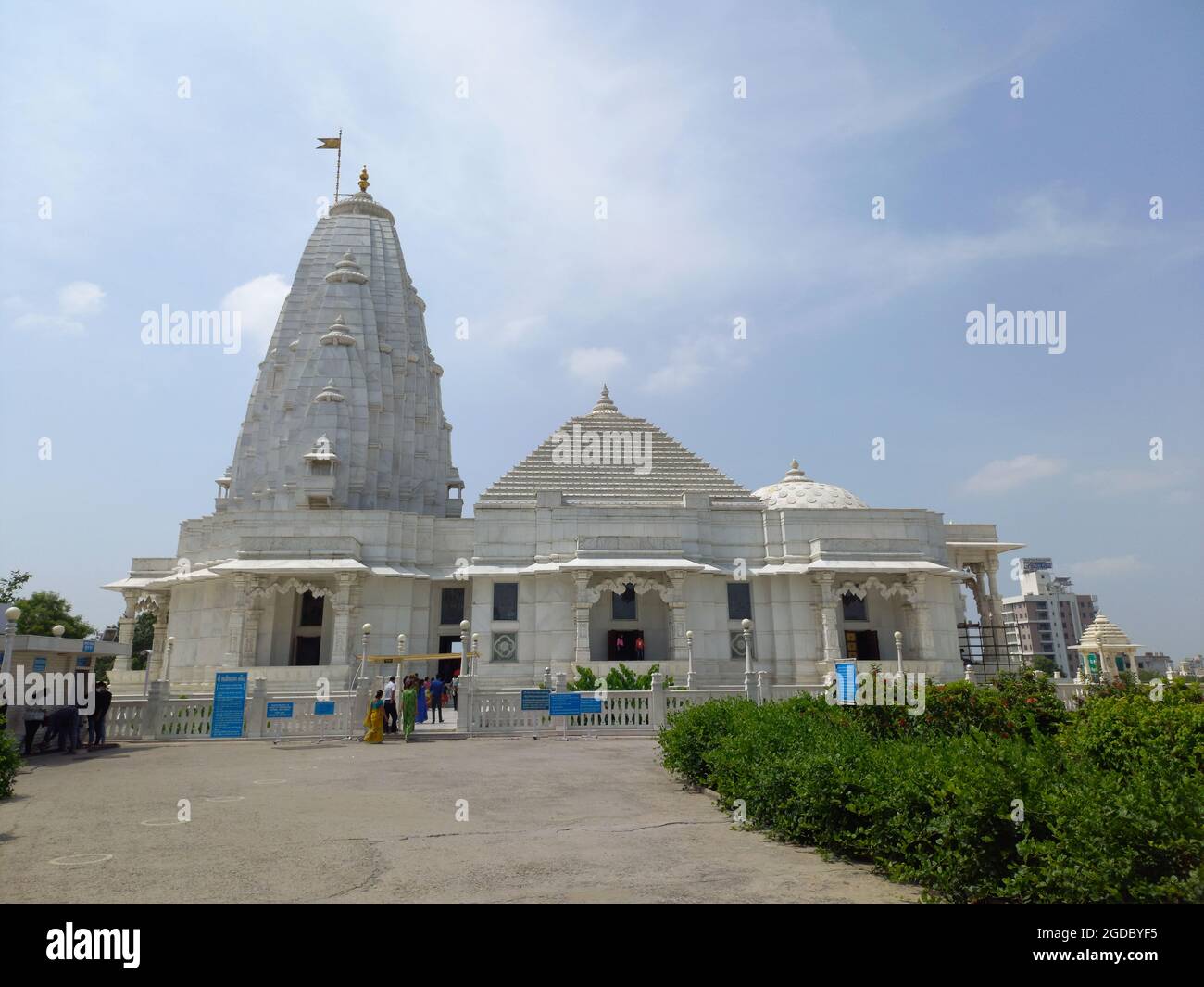 Birla Temple is situated in Jaipur, Rajasthan, India Stock Photo - Alamy