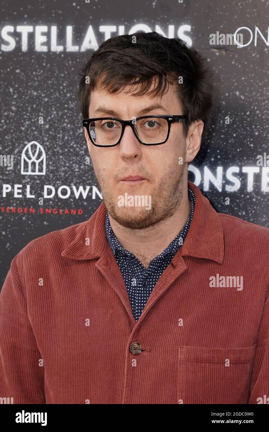 Playwright Nick Payne arrives ahead of a performance of Constellations ...