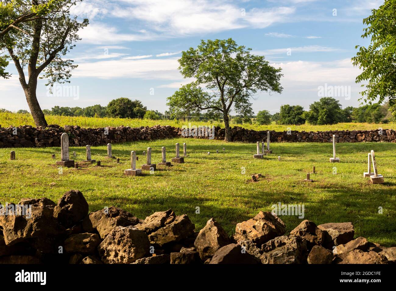 Diamond, Missouri - The Carver cemetery at George Washington Carver ...