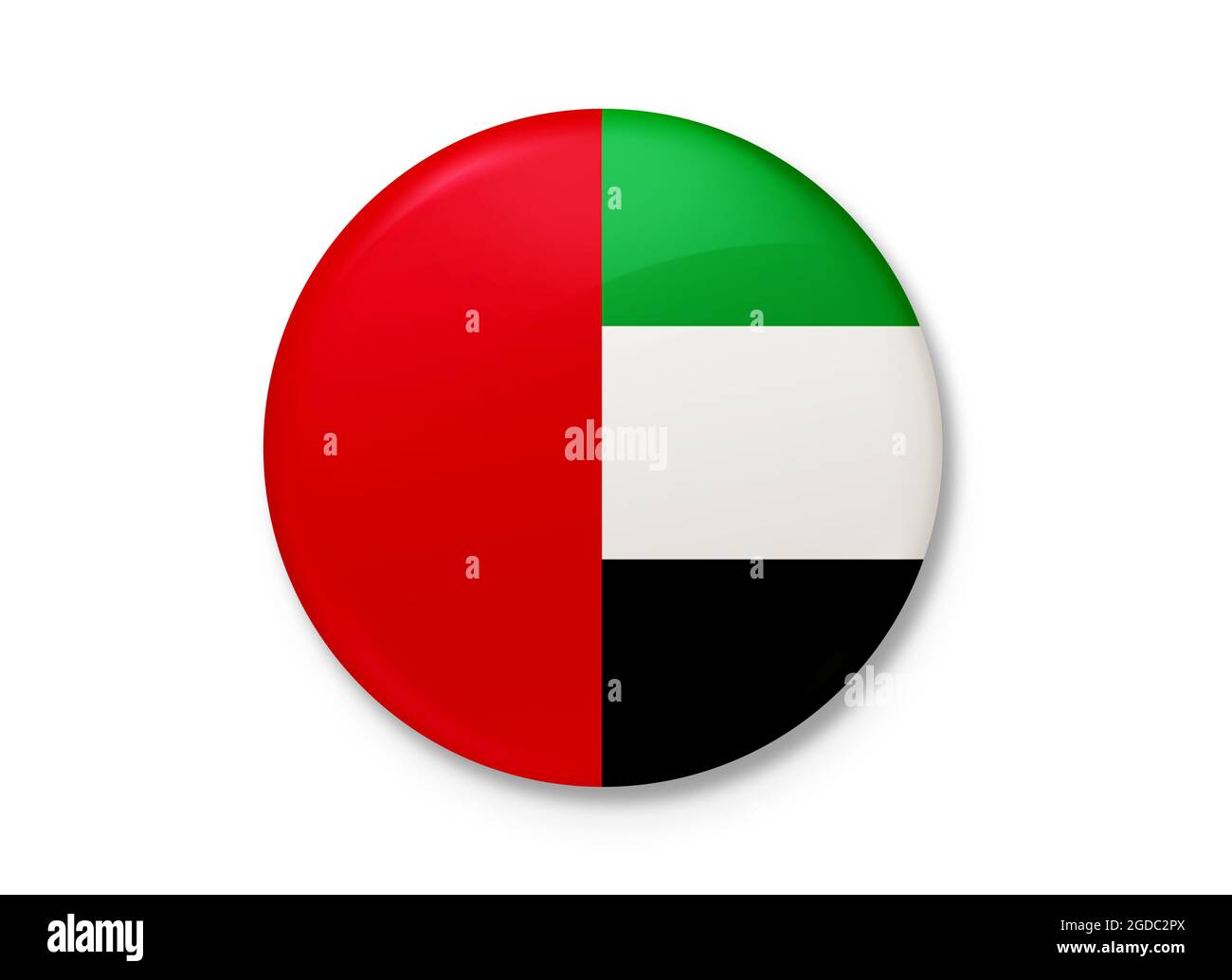 United Arab Emirates flag blowing in the wind. Background texture. Abu ...