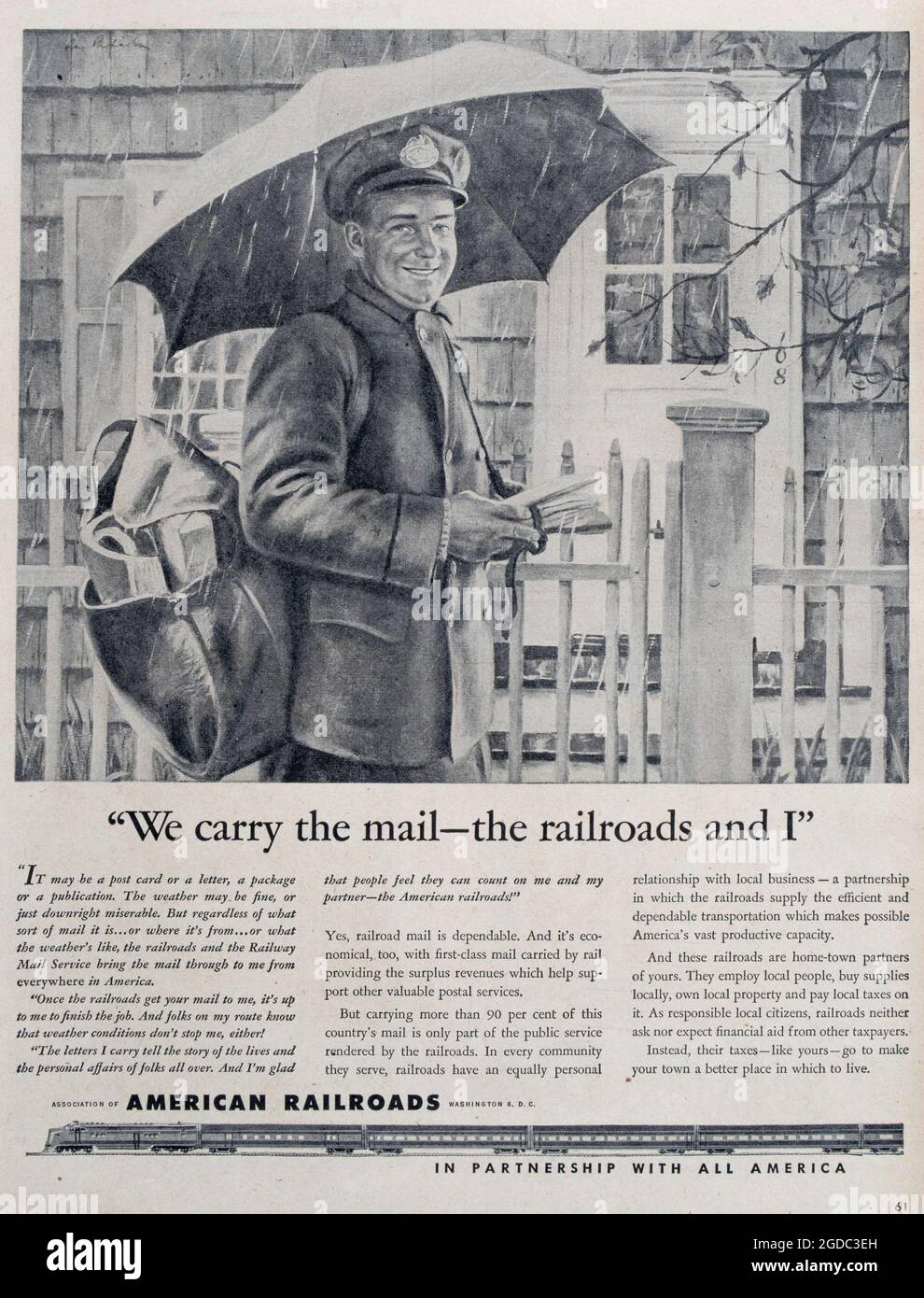 1940s usa magazine advert hi-res stock photography and images - Alamy