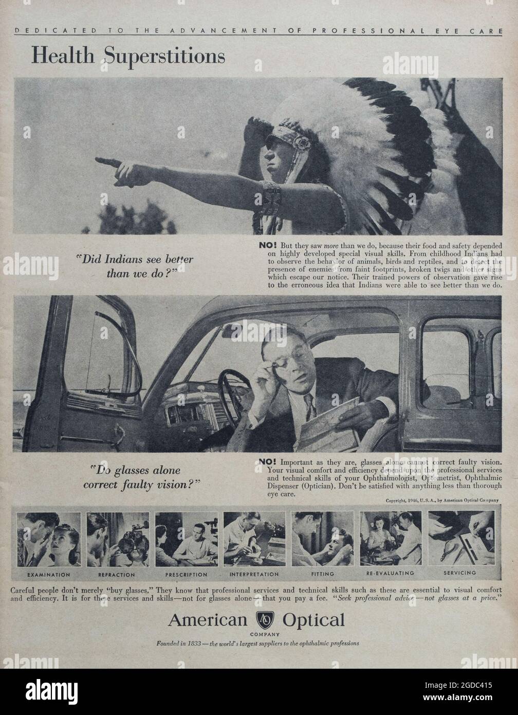 Vintage Life Magazine advertisement, 28 October 1946 issue, USA Stock ...