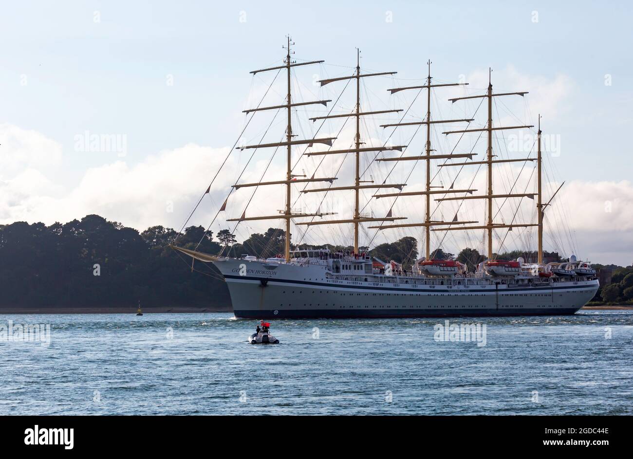 Worlds largest square rigged sailing vessel hi-res stock photography ...