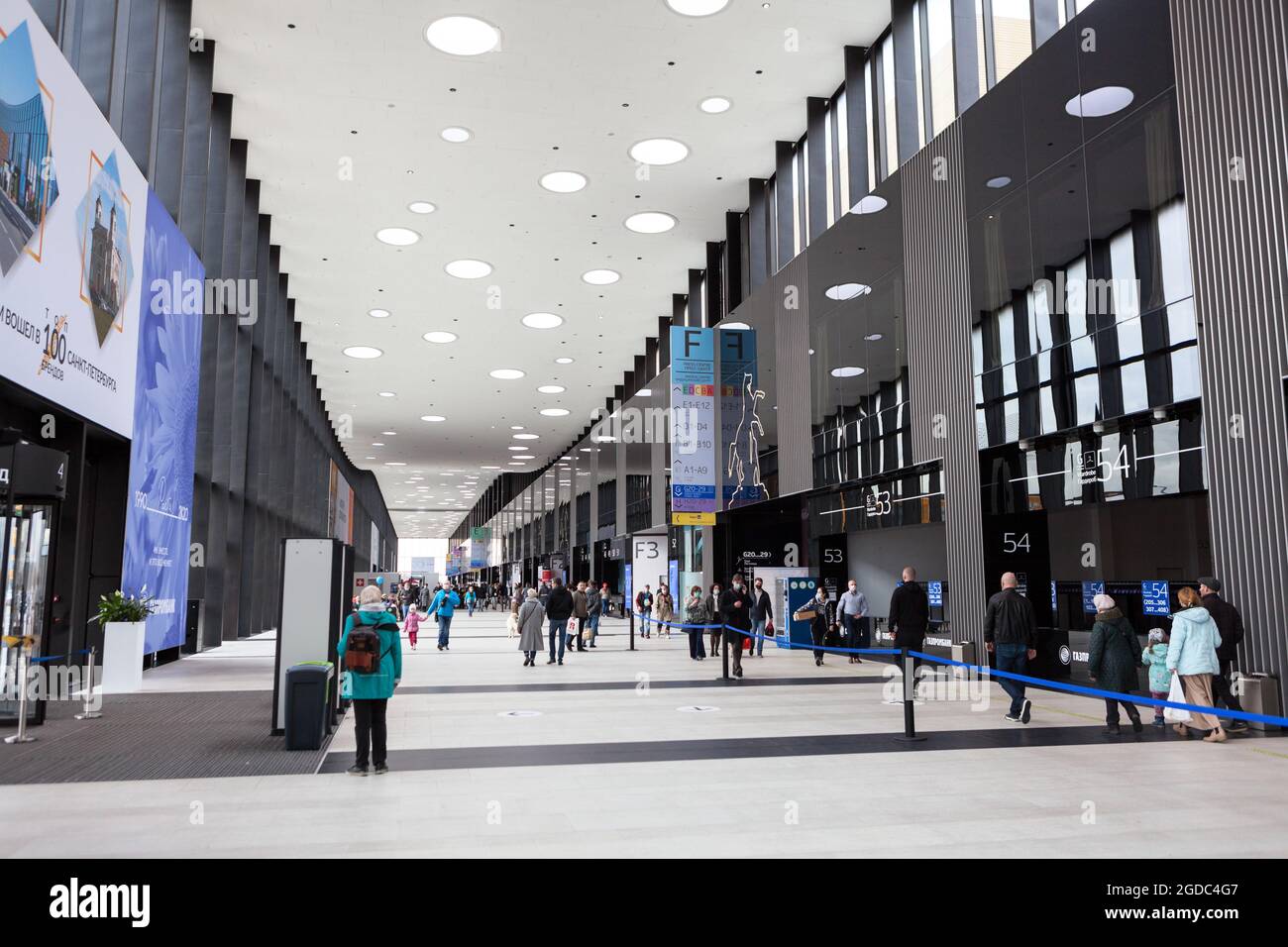 Expoforum convention and exhibition center building hi-res stock ...