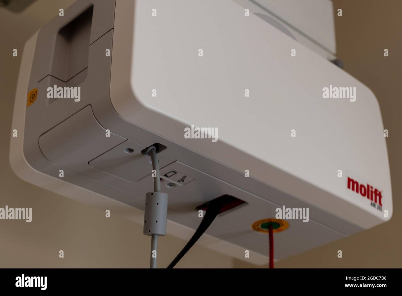 A picture of a roof lift, Molift 205 Stock Photo - Alamy