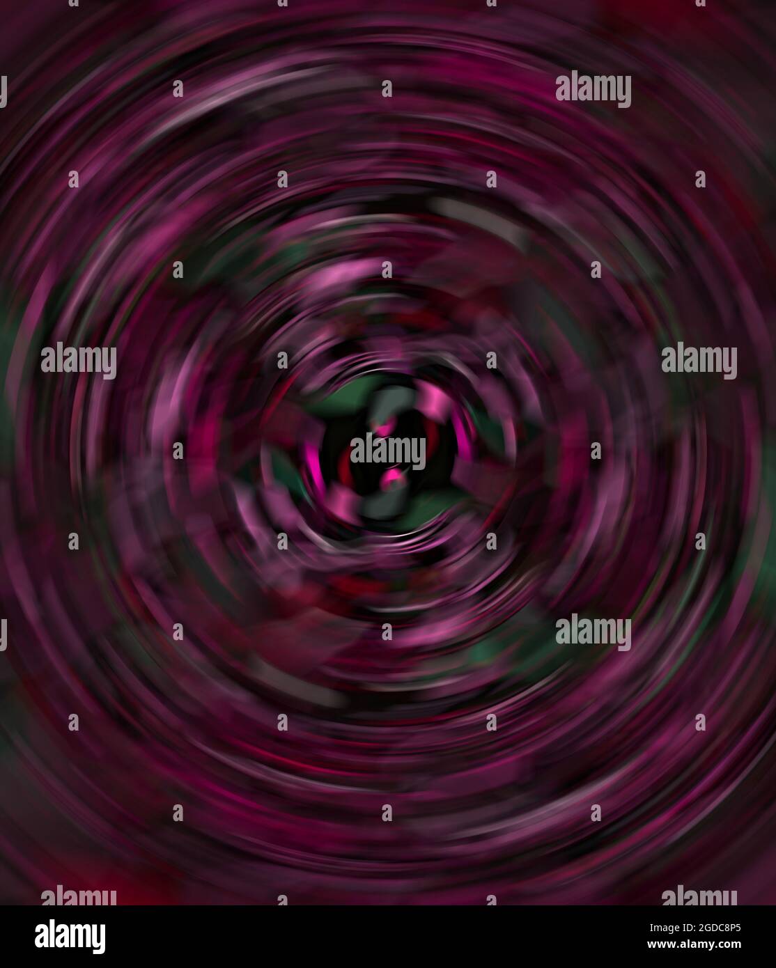 Circular purple and green swirl blur Stock Photo - Alamy
