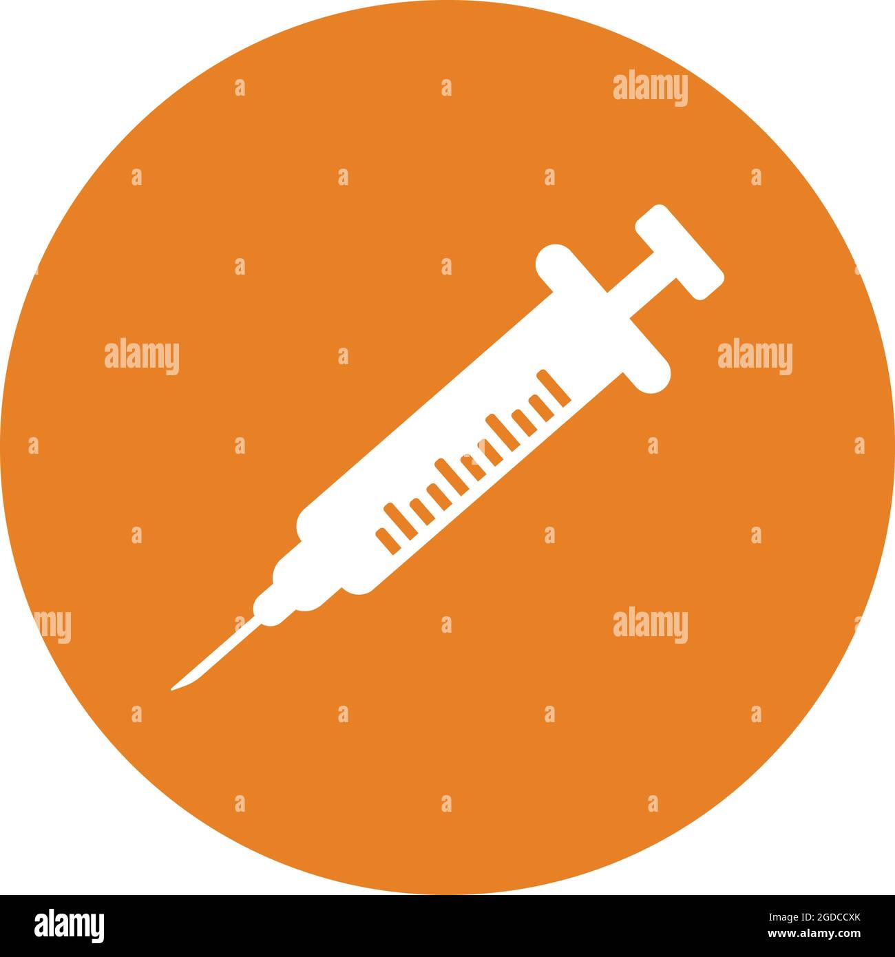 Injection, syringe icon - Simple editable vector EPS file Stock Vector ...