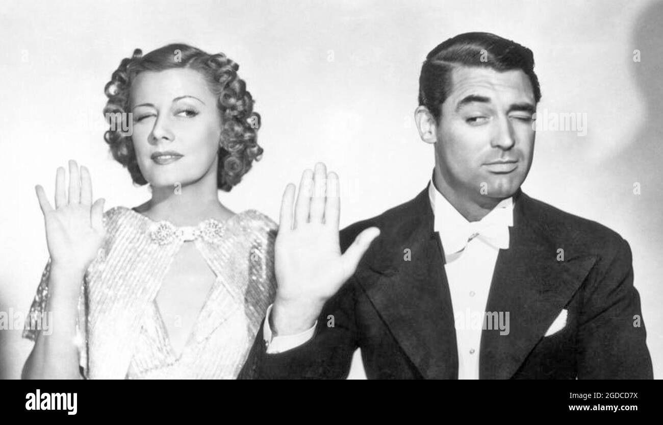 THE AWFUL TRUTH 1937 Columbia Pictures film with Irene Dunne and Cary ...