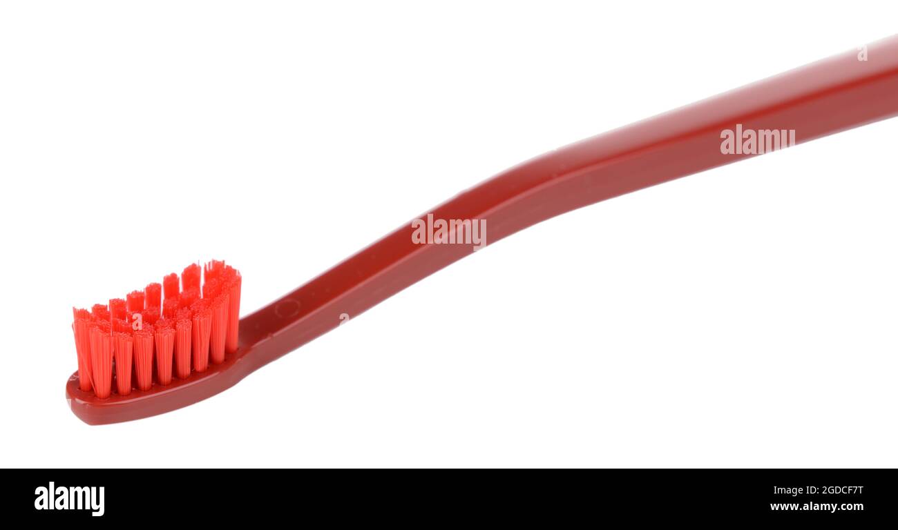 Toothbrush isolated on white Stock Photo - Alamy