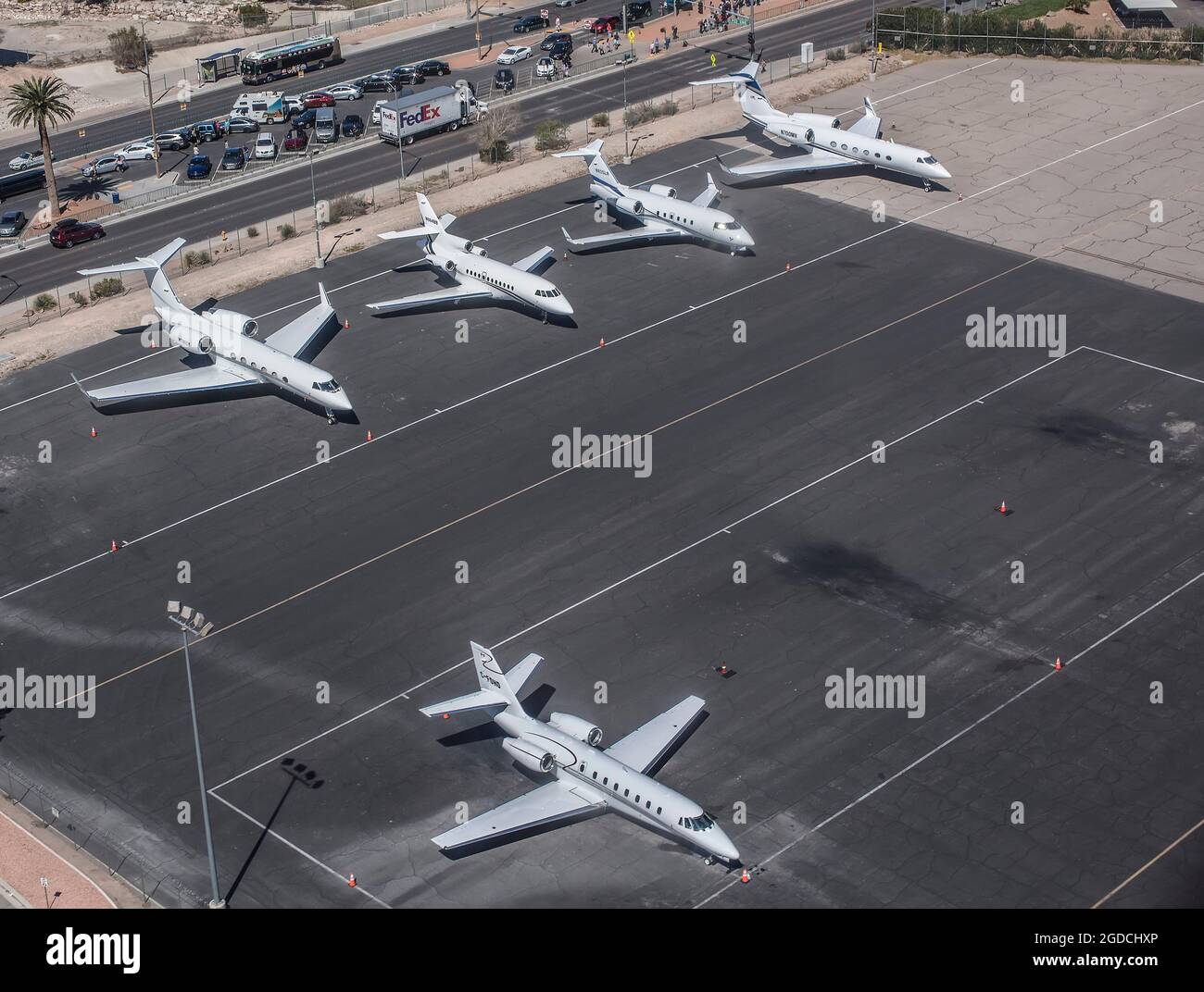 private planes at airport Stock Photo - Alamy