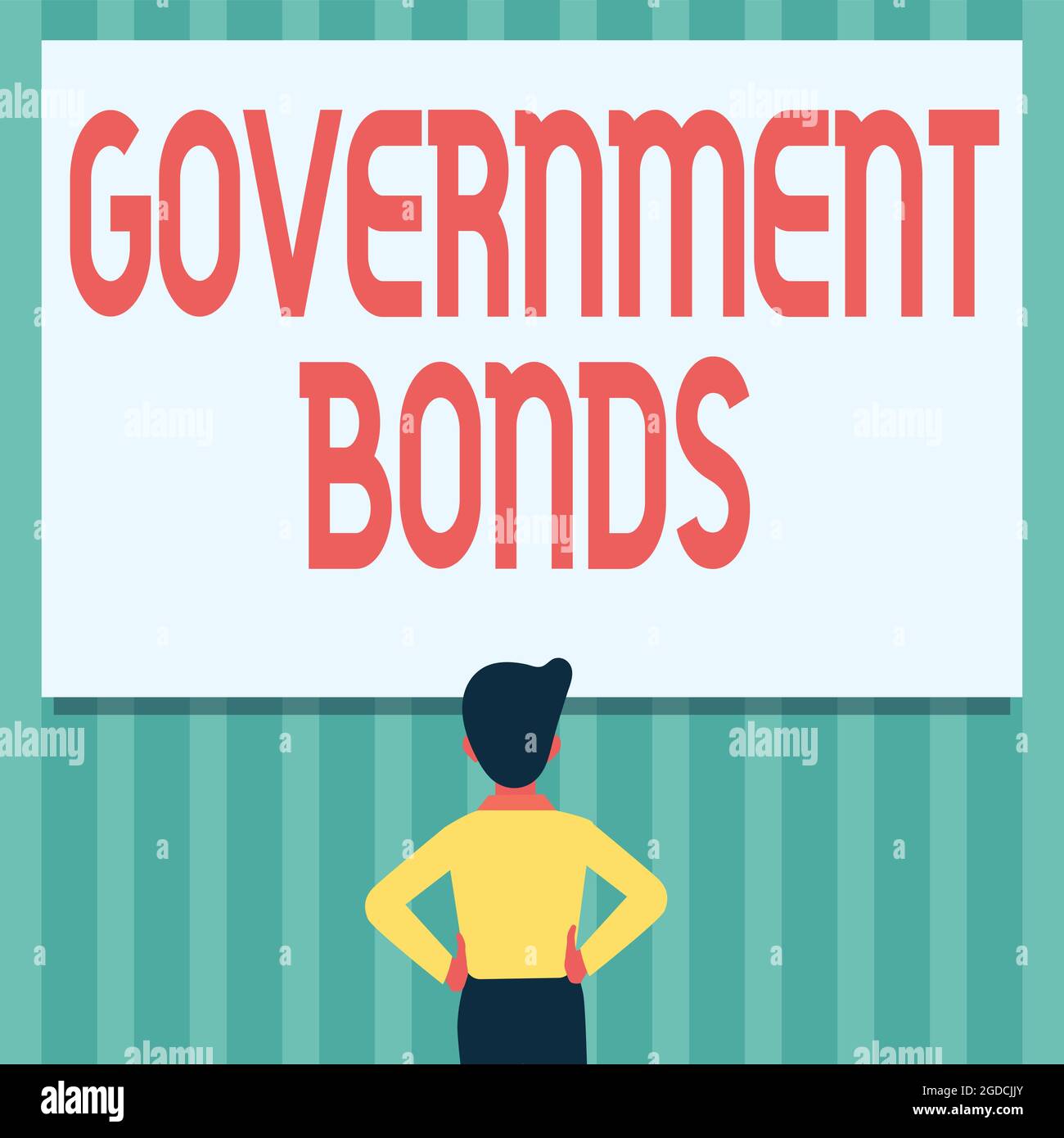 Inspiration showing sign Government Bonds. Business showcase debt ...