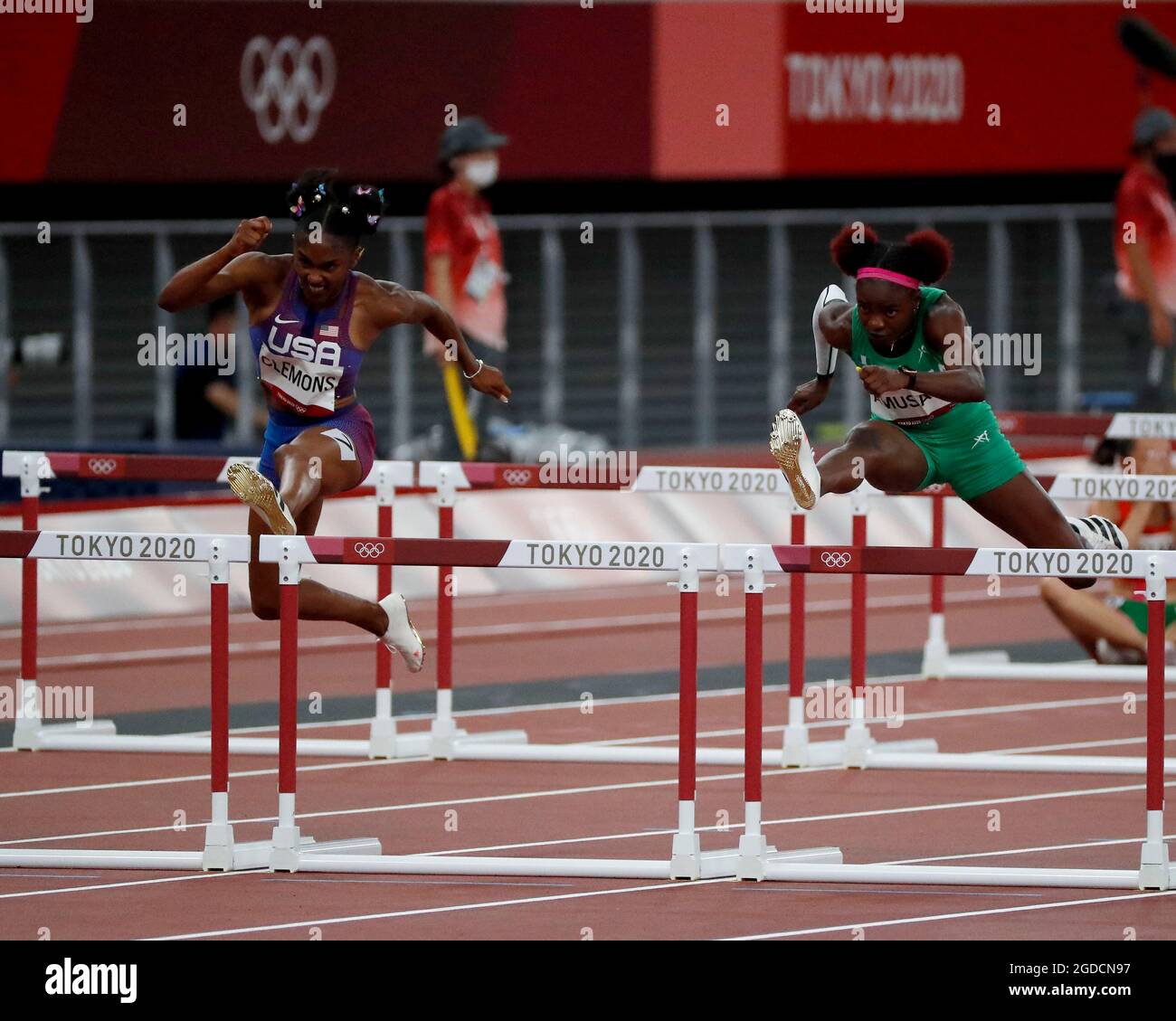 Womens 100m hurdles semi finals hi-res stock photography and images - Alamy