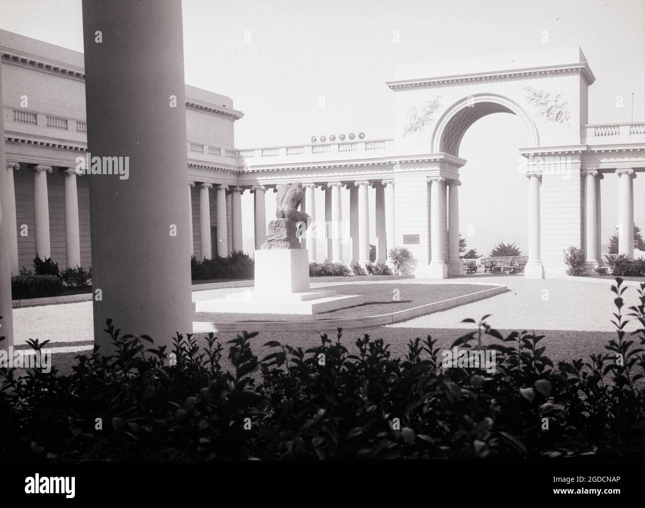 Legion of Honor Garden, San Francisco, California Stock Photo - Alamy