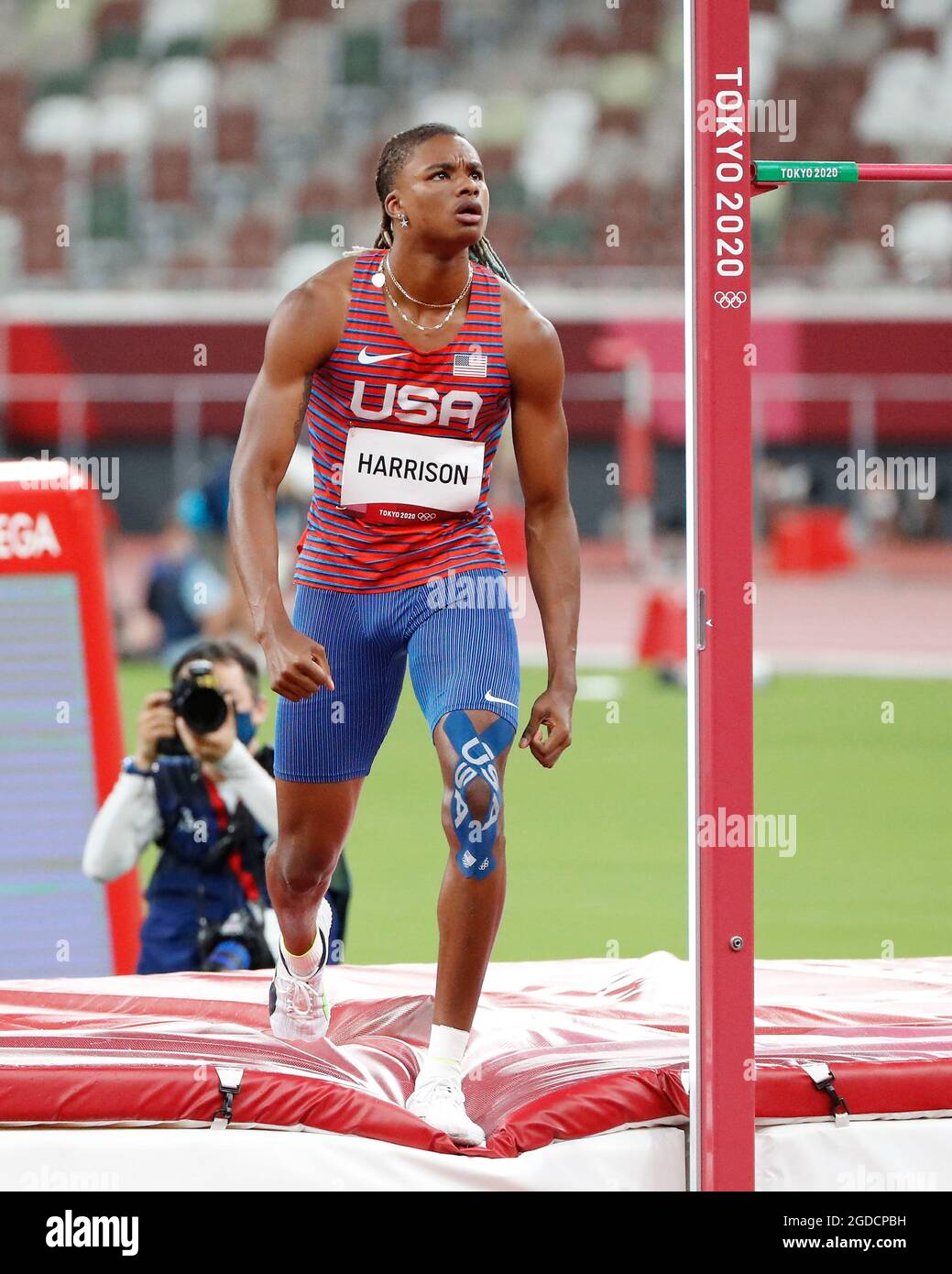 Tokyo, Kanto, Japan. 1st Aug, 2021. Kendra Harrison (USA) in the men's ...