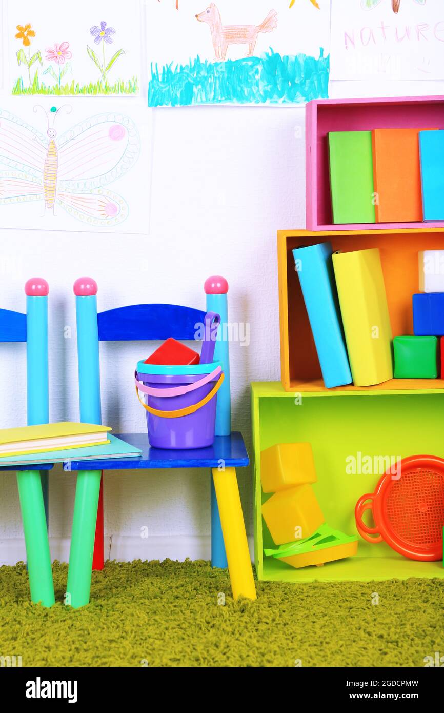 Interior of classroom at school Stock Photo - Alamy